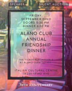 Events - Edmonton Alano Club